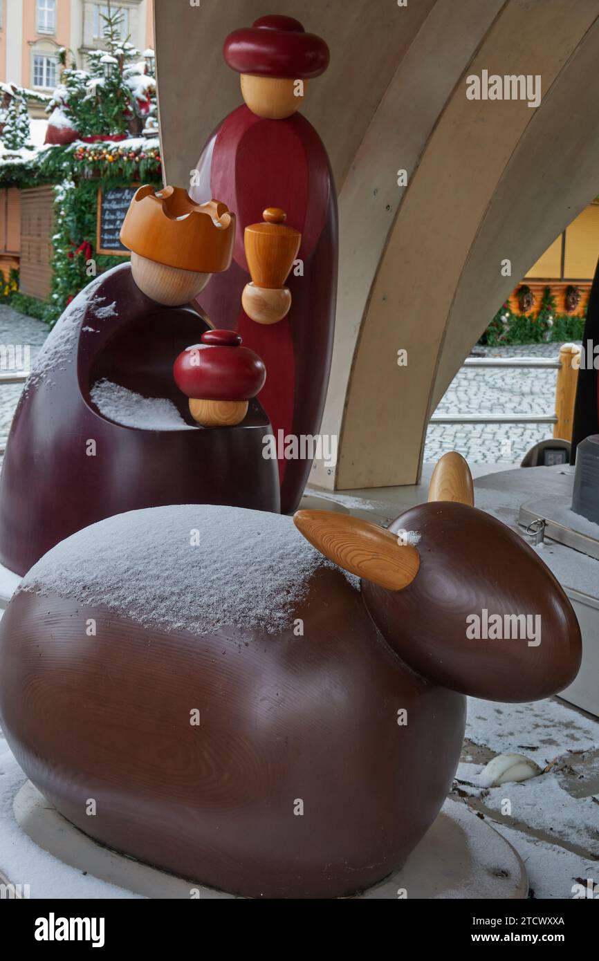 Dresden, Germany - November 29, 2023 - Dresden Germany Christmas market ...