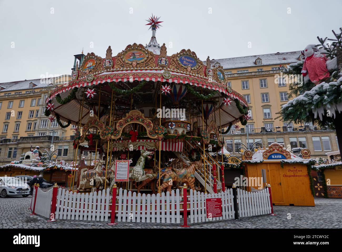 Dresden, Germany - November 29, 2023 - Dresden Germany Christmas market ...