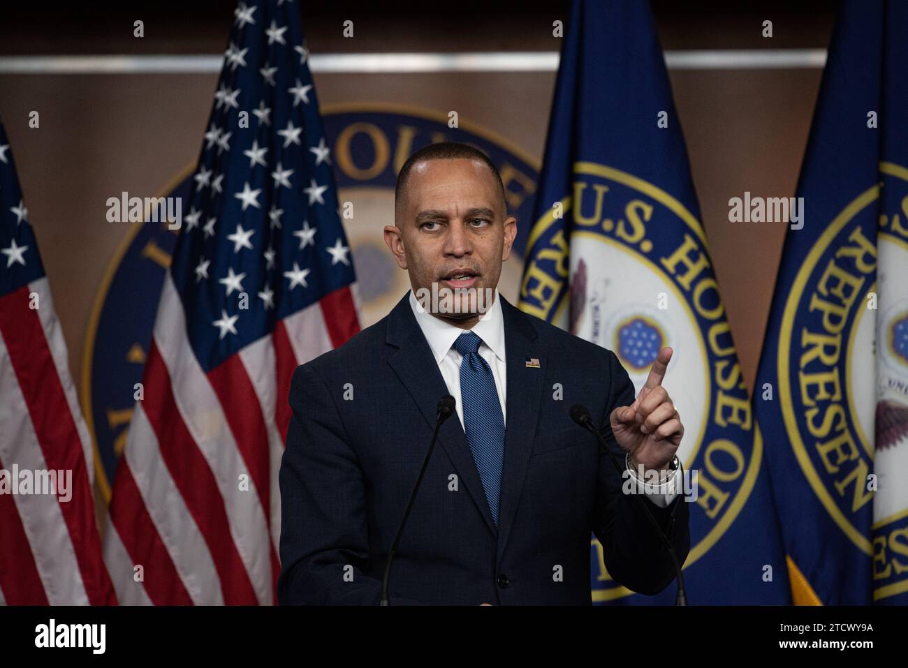 United States House Minority Leader Hakeem Jeffries (Democrat of New ...