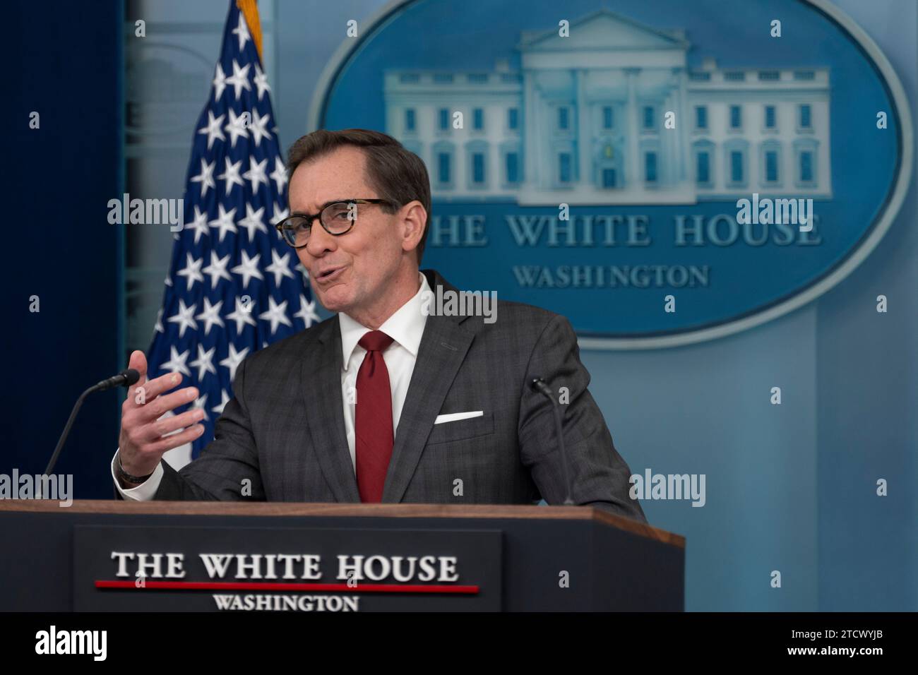 NSC Coordinator for Strategic Communications John Kirby participates in ...