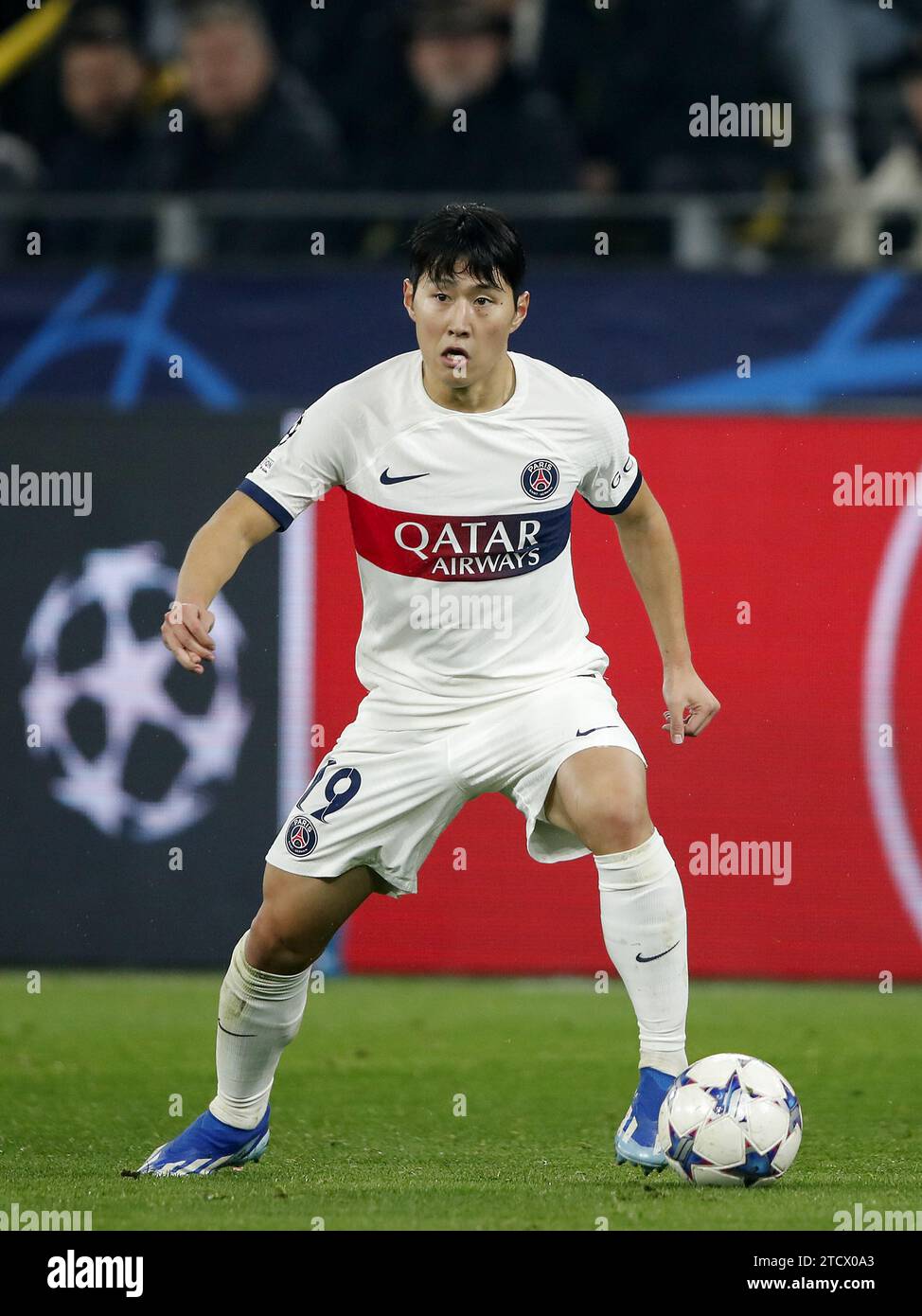DORTMUND - Kang-in Lee of Paris Saint-Germain during the UEFA Champions ...