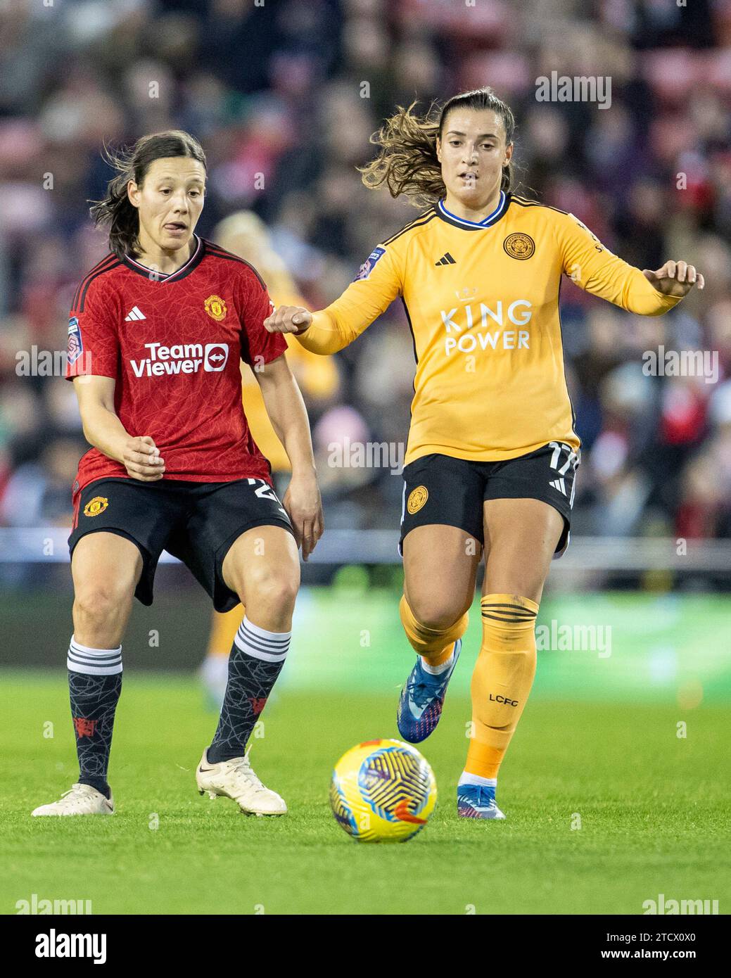 Leigh Sports Village, Manchester, UK. 14th Dec, 2023. FA Womens League ...