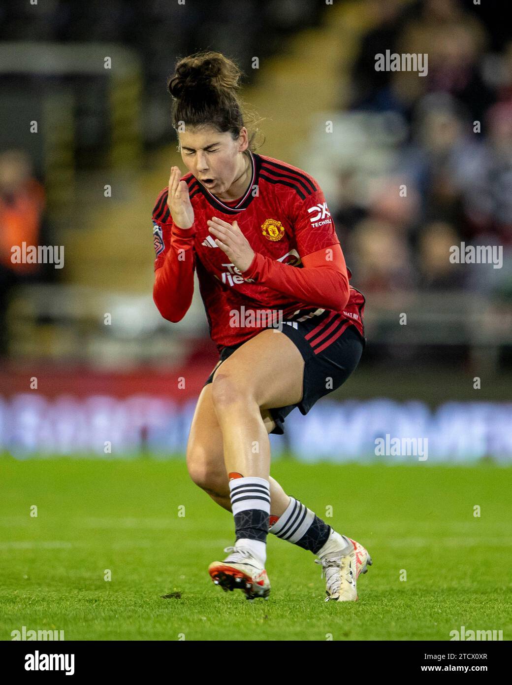 Leigh Sports Village, Manchester, UK. 14th Dec, 2023. FA Womens League ...
