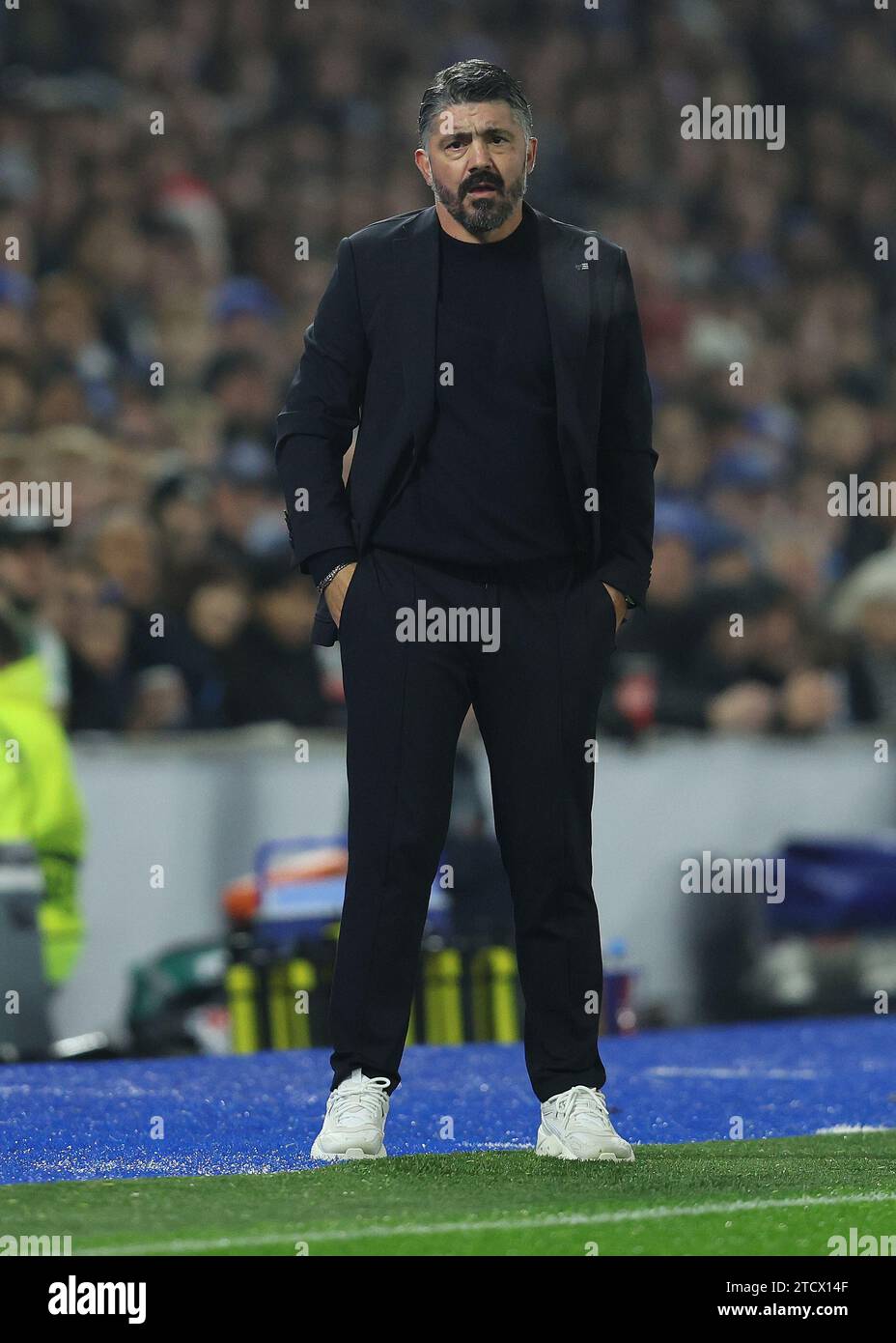 Brighton and Hove, UK. 14th Dec, 2023. Gennaro Gattuso, manager of ...