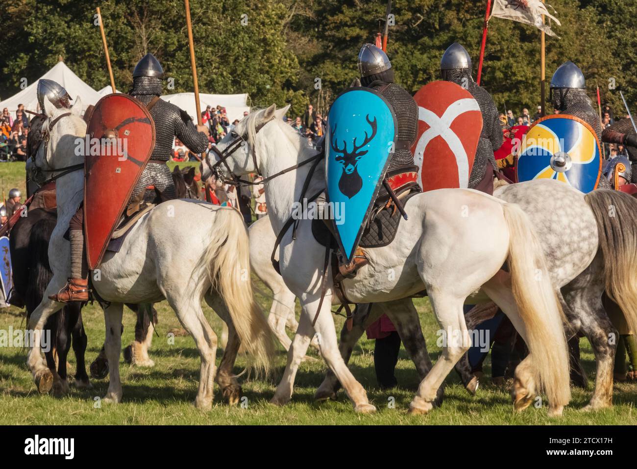 England, East Sussex, Battle, The Annual October Battle of Hastings Re ...