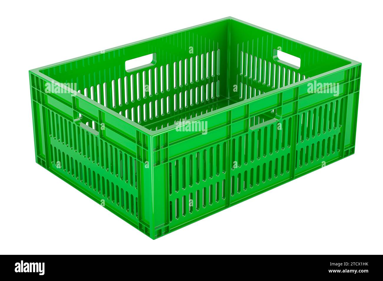 Empty plastic vegetable crate isolated hi-res stock photography and ...