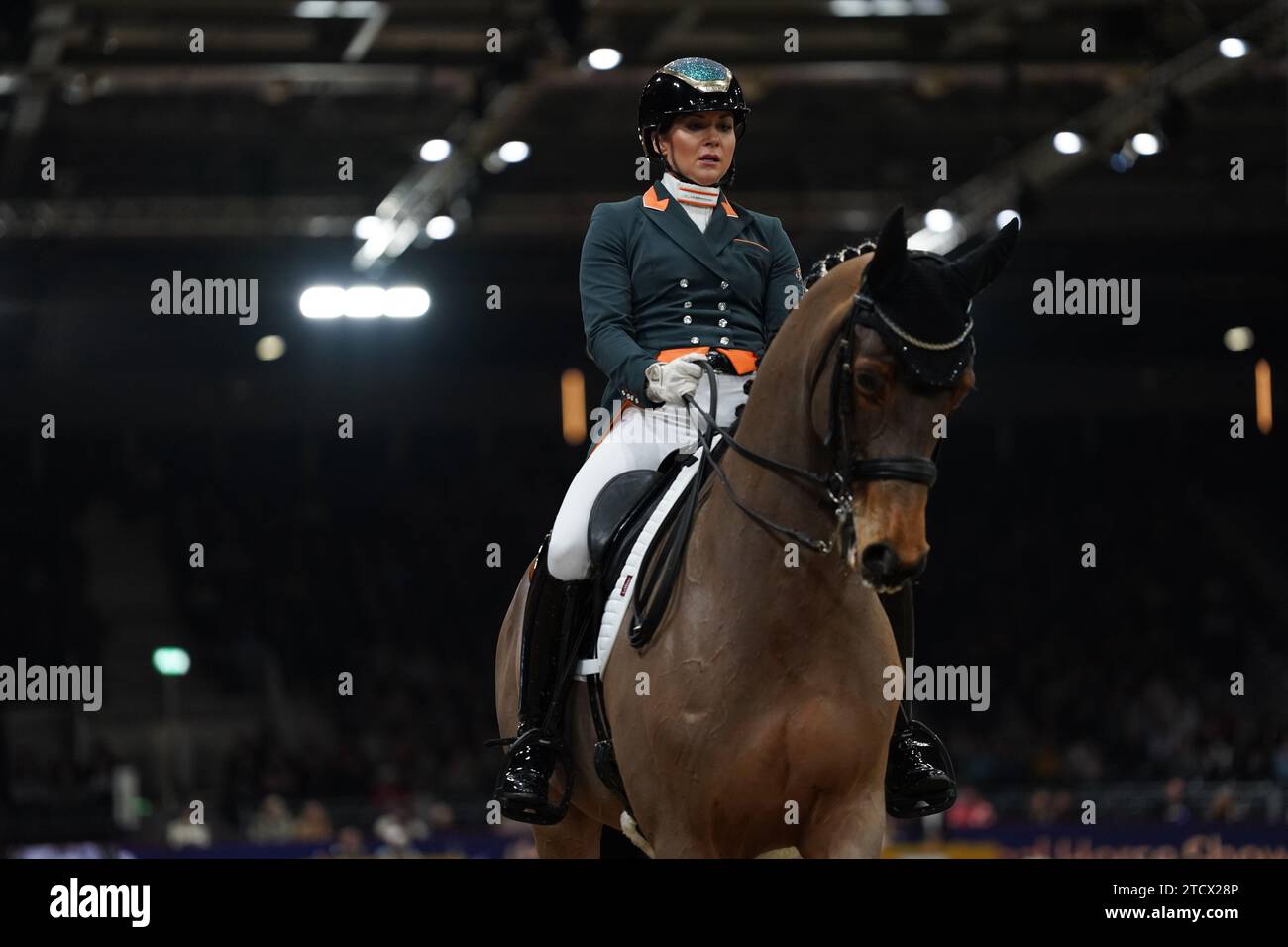 Giraldo ridden by Ireland's Abigail Lyle during the FEI Dressage World ...