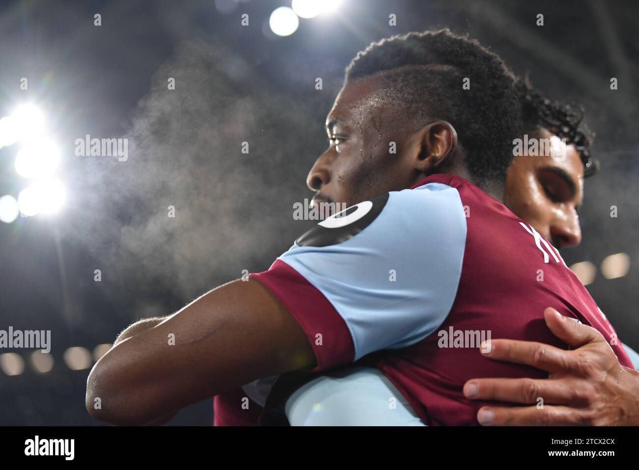 Mohammed Kudus of West Ham United celebrates scoring the opening goal ...