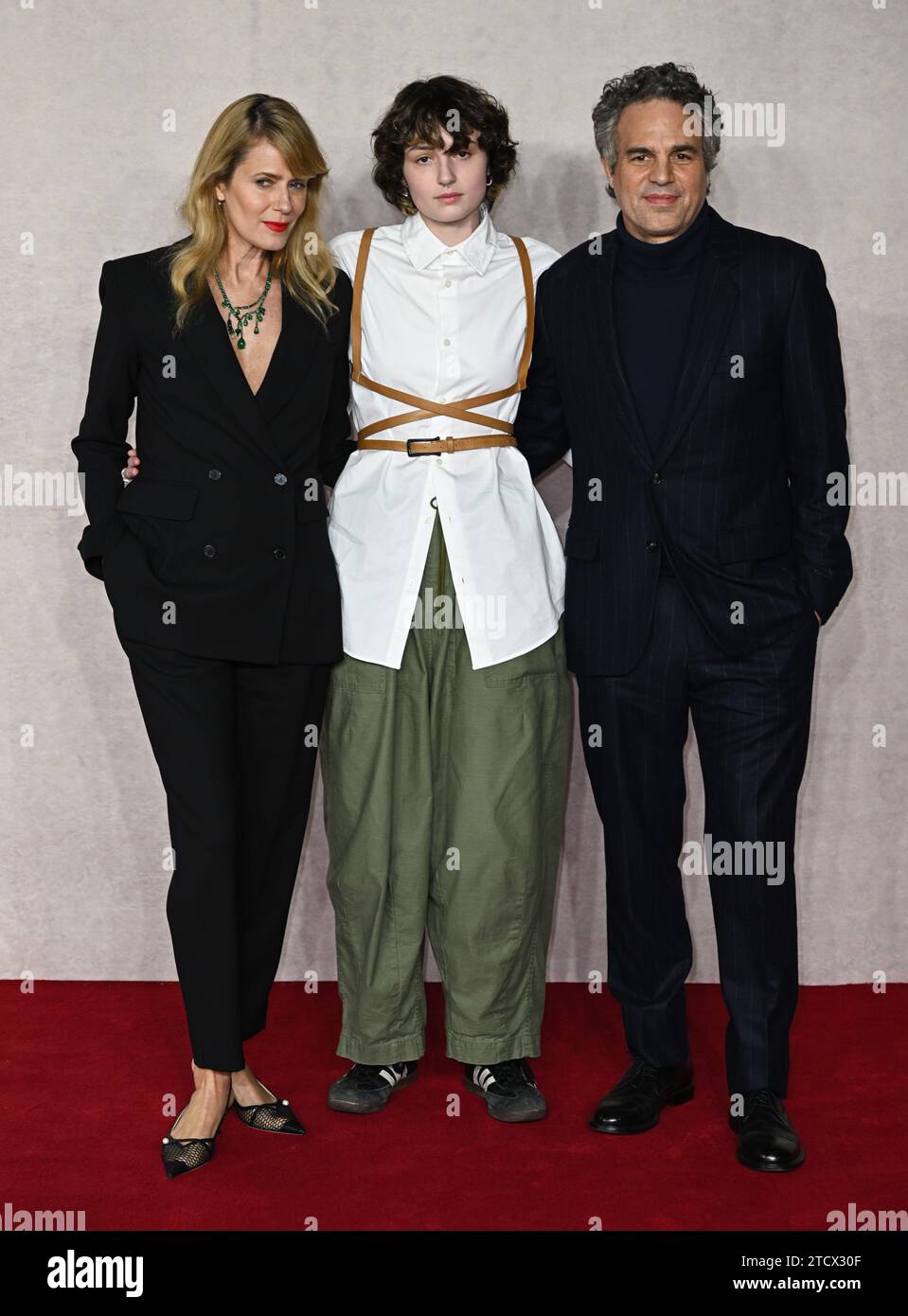 London, UK. December 14th, 2023. Sunrise Coigney, Bella Ruffalo and ...