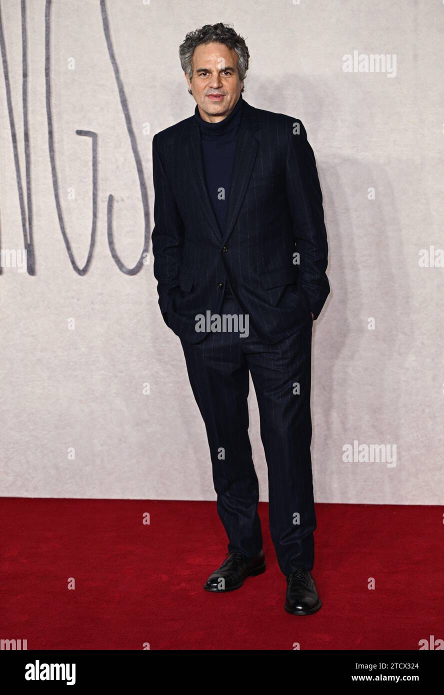 London, UK. December 14th, 2023. Mark Ruffalo arriving at the Poor ...