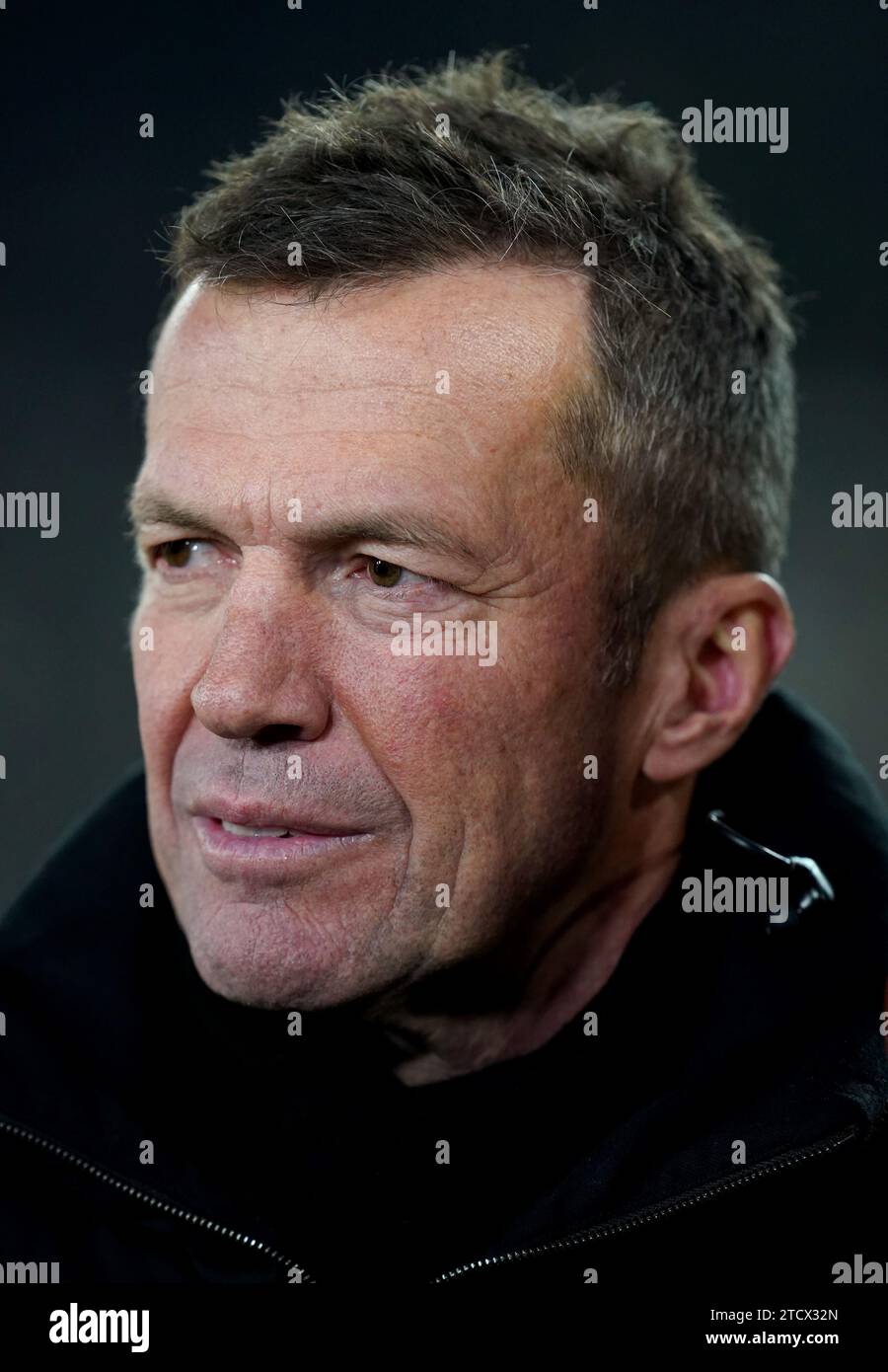 Former Germany player Lothar Matthaus before the UEFA Europa League ...