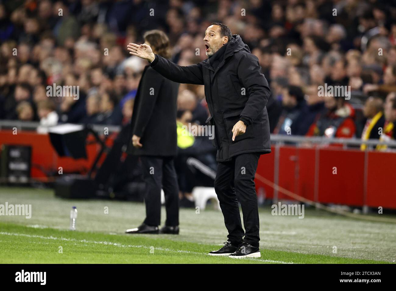 AMSTERDAM - Ajax coach John van t Schip during the UEFA Europa League ...