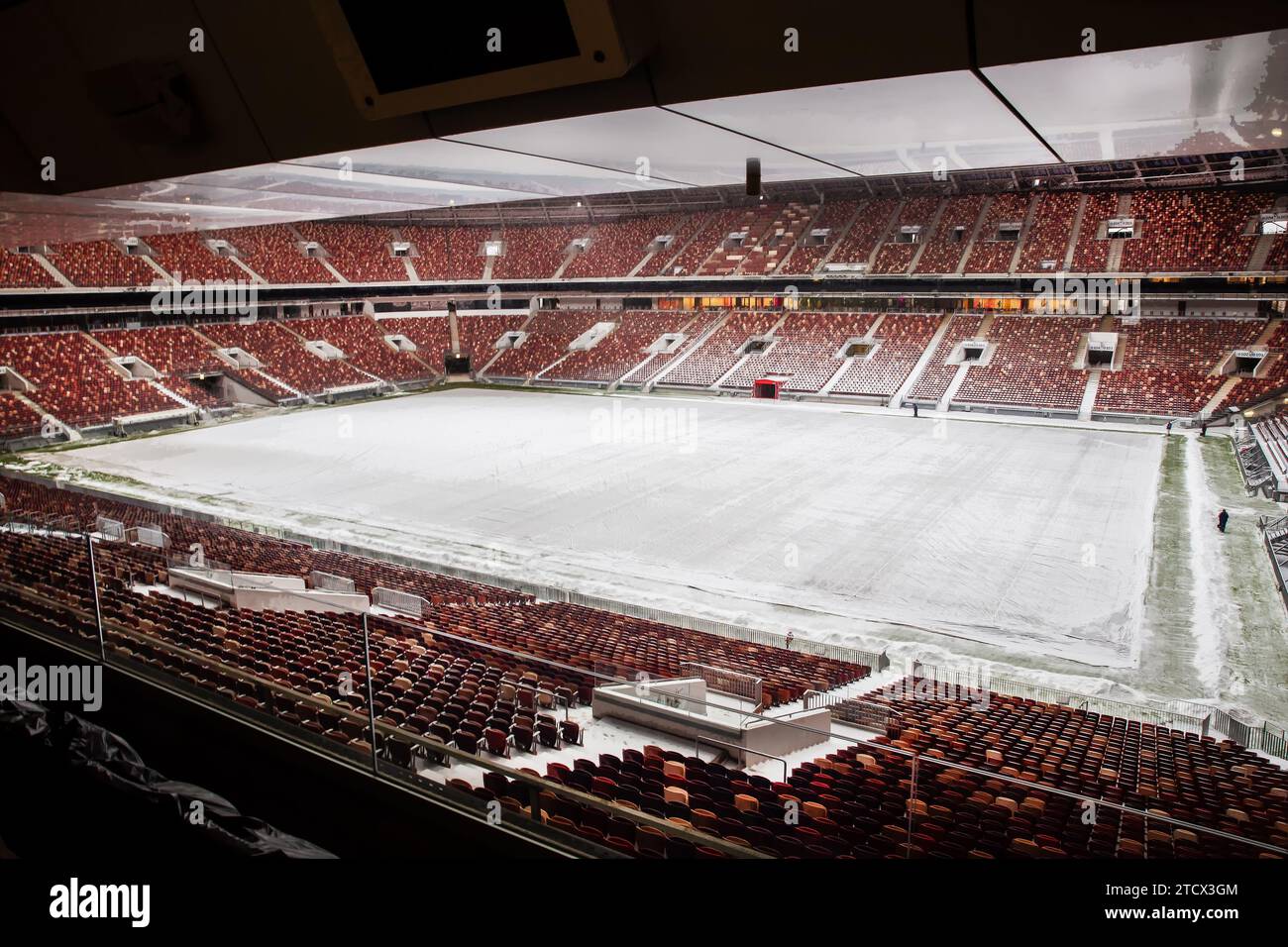 Luzhniki Footbal stadium (one of the most large about 90000 seats) in ...