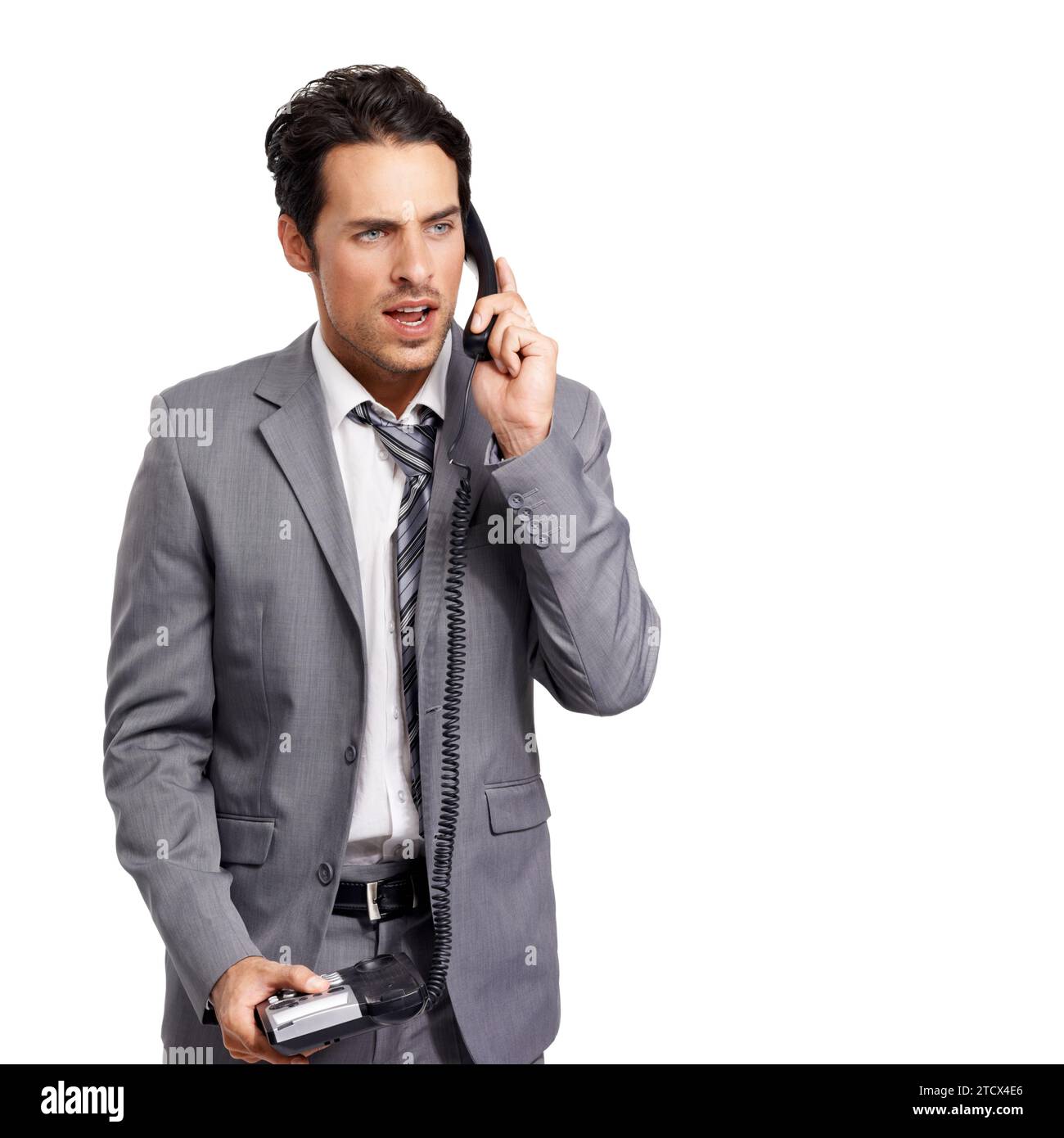 Angry customer conflict manager hi-res stock photography and images - Alamy