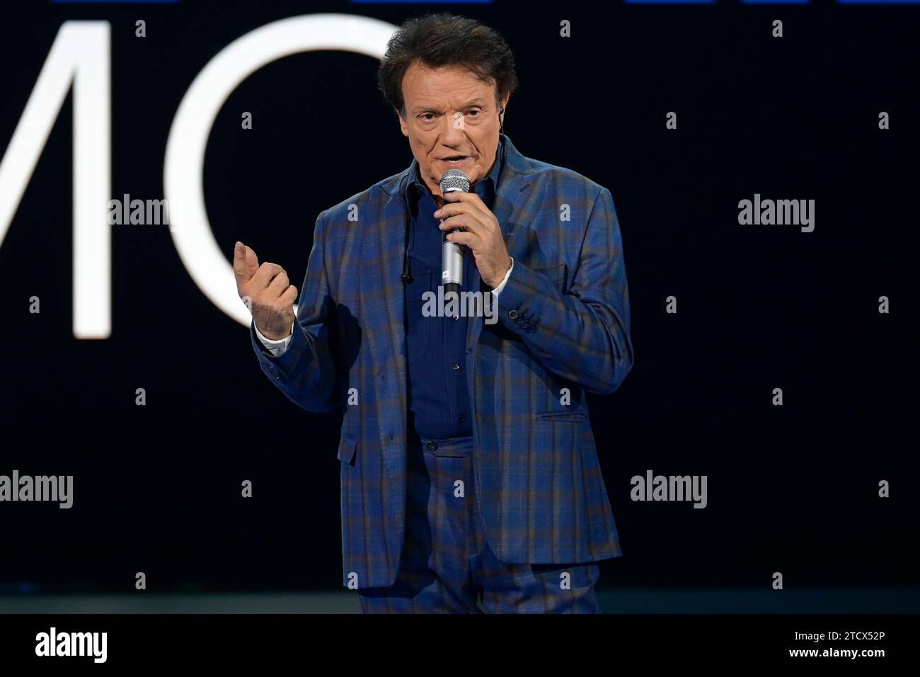 Massimo Ranieri performs the special Rai Rischiatutto 70 program for ...