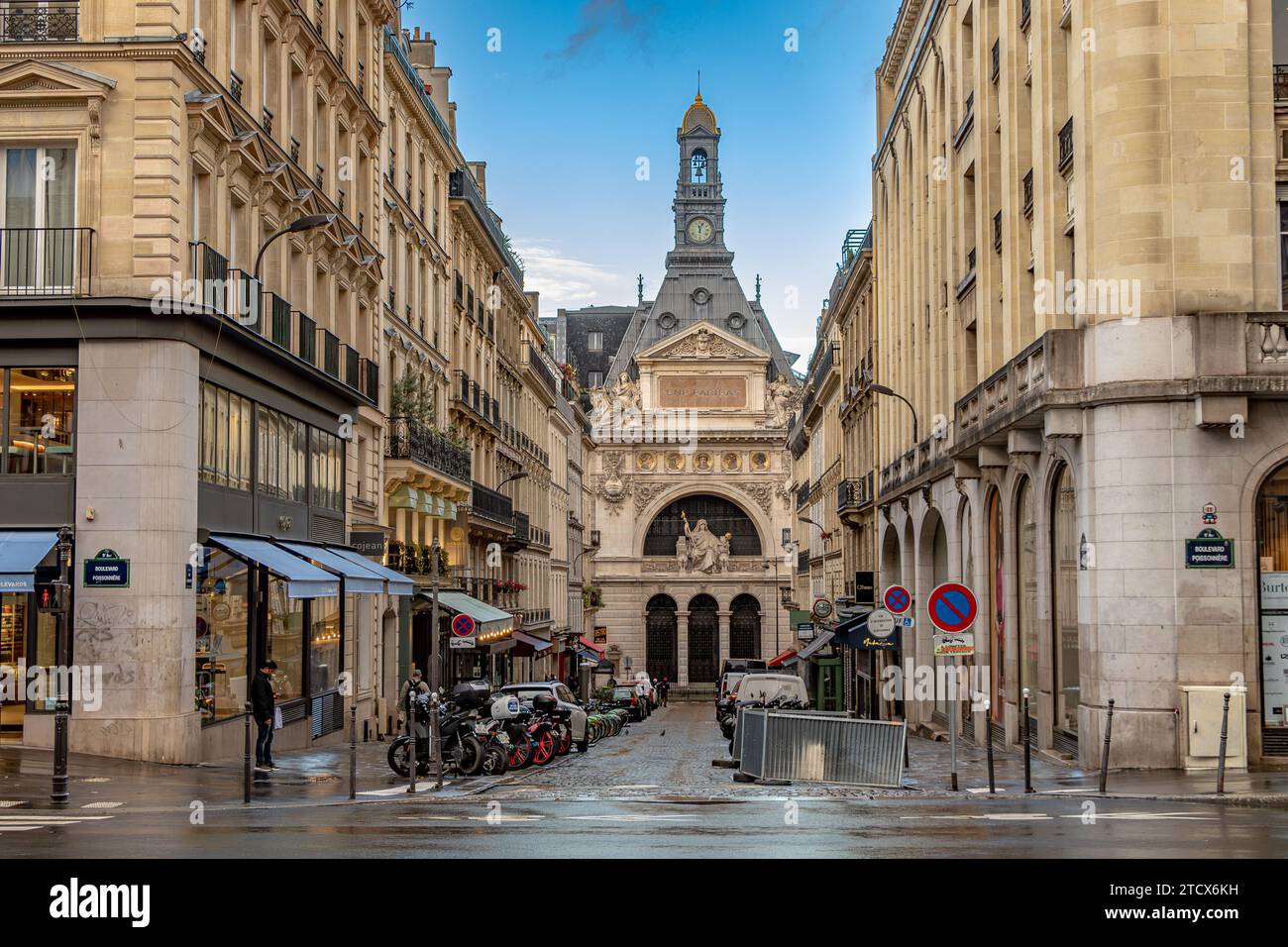 Headquarters of BNP Paribas Asset Management at 14 Rue Bergère ,Paris ...