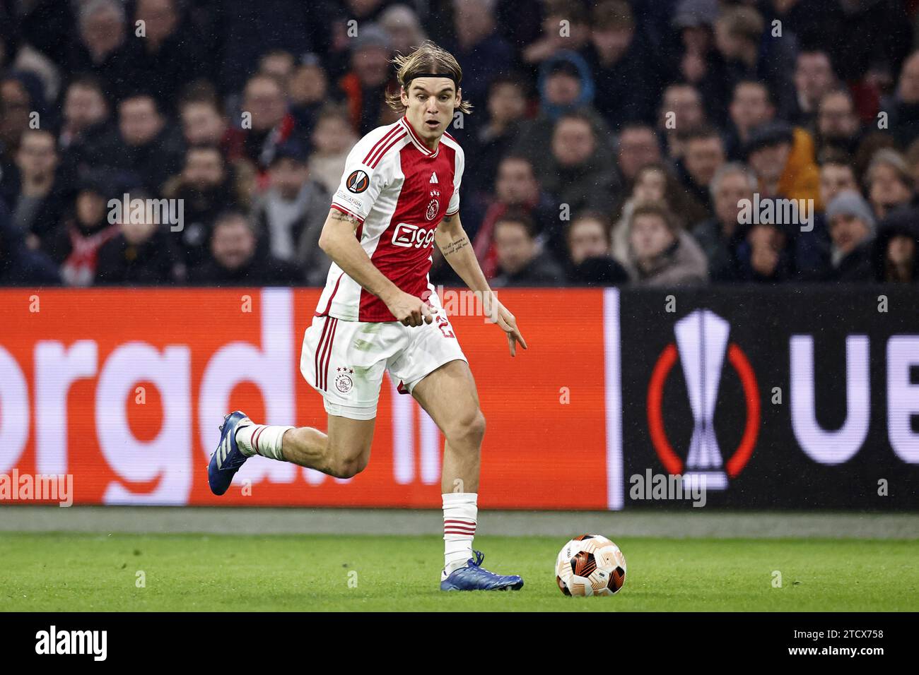 AMSTERDAM - Borna Sosa of Ajax during the UEFA Europa League Group B match between Ajax ...