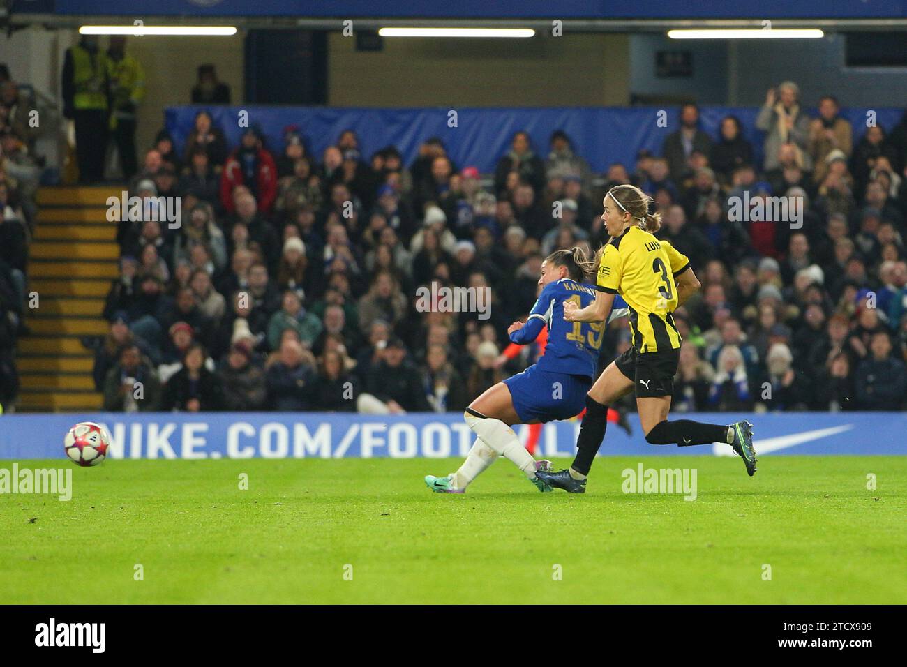 14th December 2023; Stamford Bridge, London, England: UEFA Womens ...