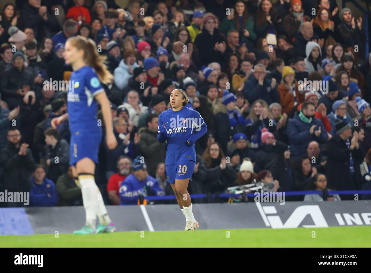 14th December 2023; Stamford Bridge, London, England: UEFA Womens ...