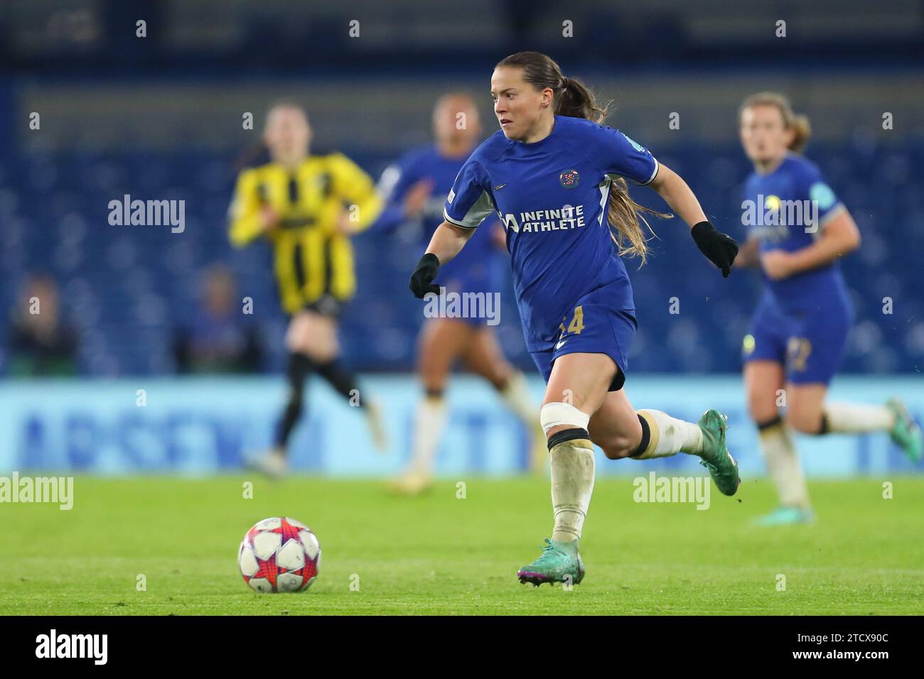 14th December 2023; Stamford Bridge, London, England: UEFA Womens ...
