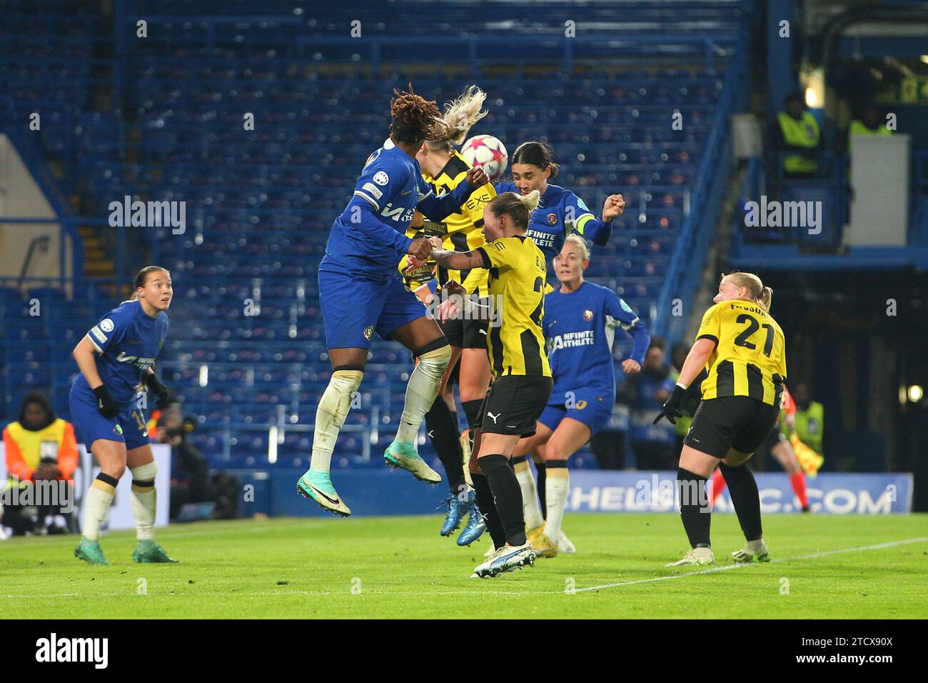 14th December 2023; Stamford Bridge, London, England: UEFA Womens ...