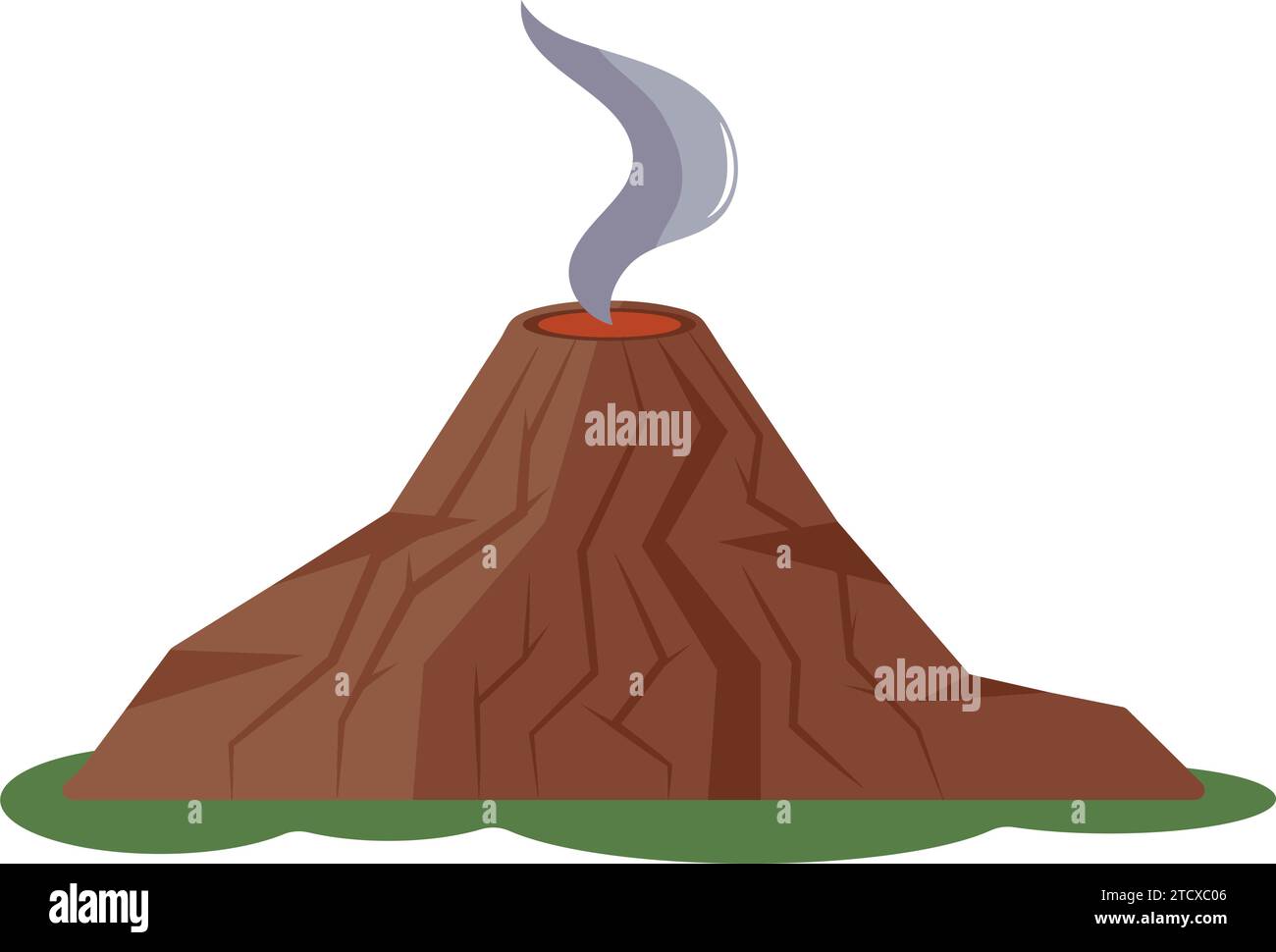 volcano eruption dangerous Stock Vector Image & Art - Alamy