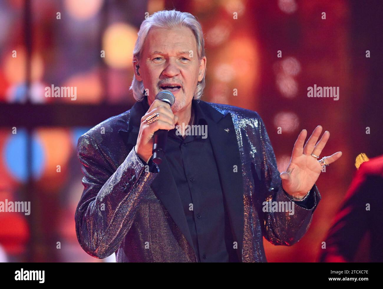 Leipzig, Germany. 14th Dec, 2023. Irish singer Johnny Logan will be on ...