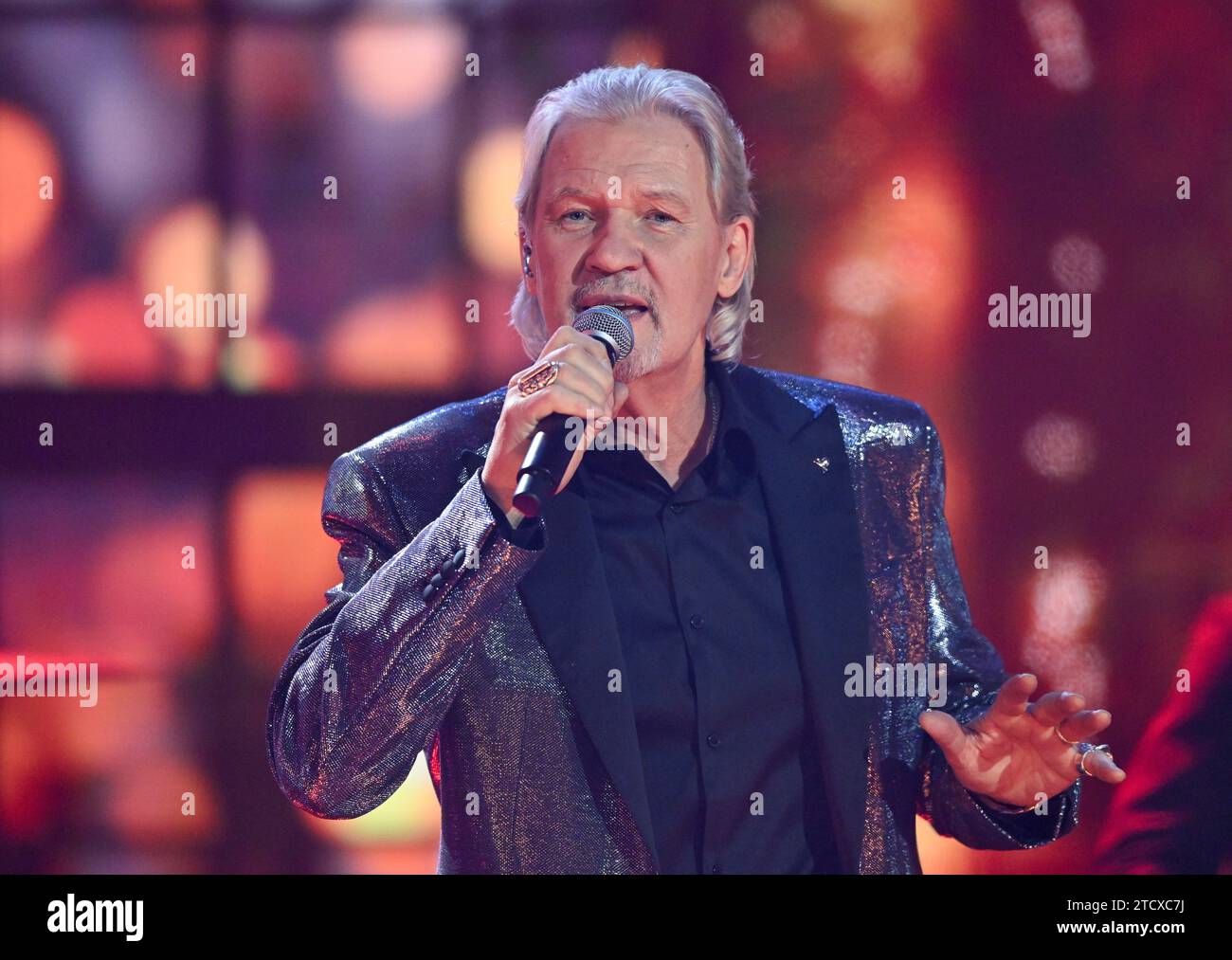 Leipzig, Germany. 14th Dec, 2023. Irish singer Johnny Logan will be on ...