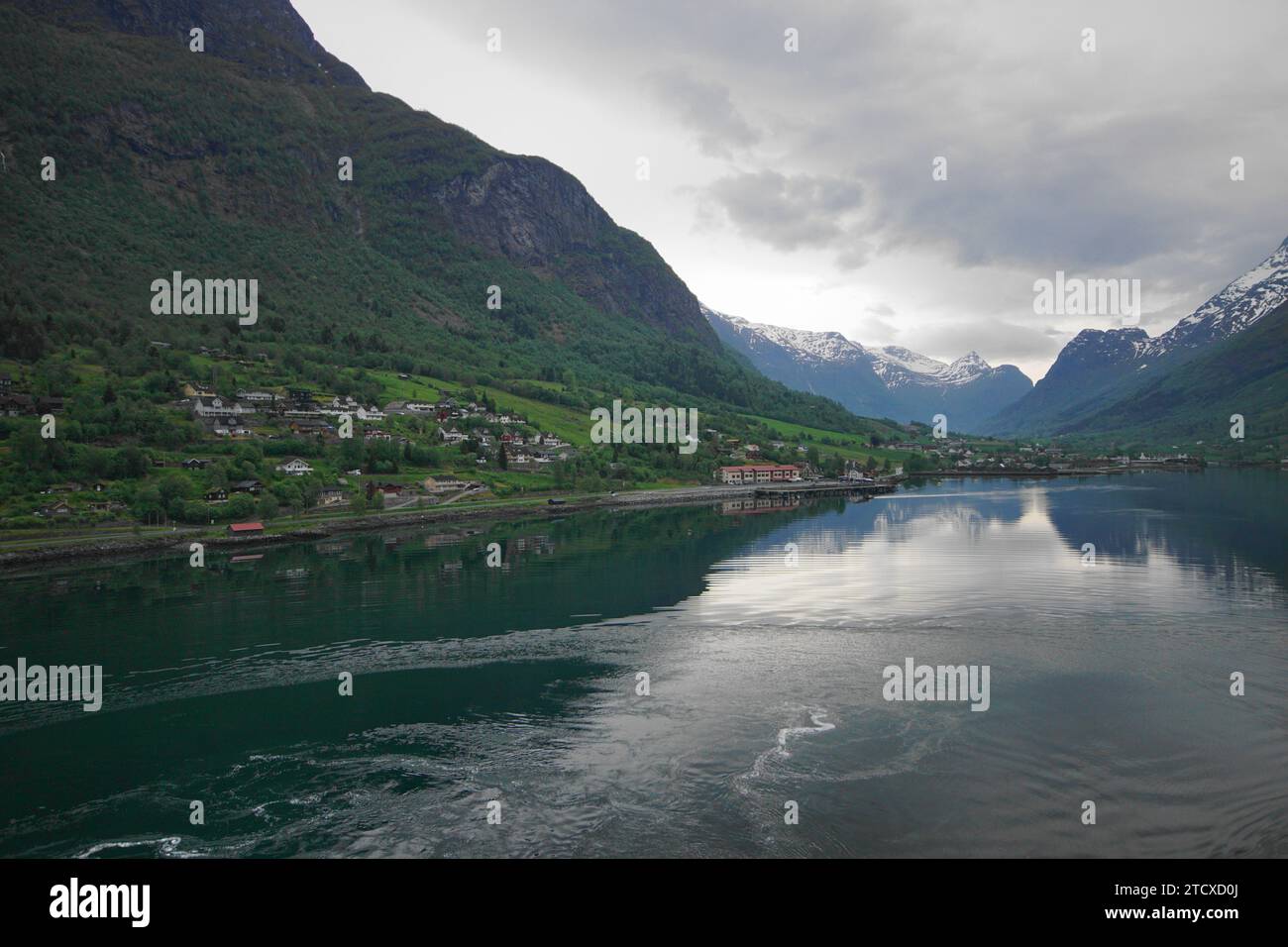 Nordfjord, and Olden with the Oldedalen Valley in the distance ...