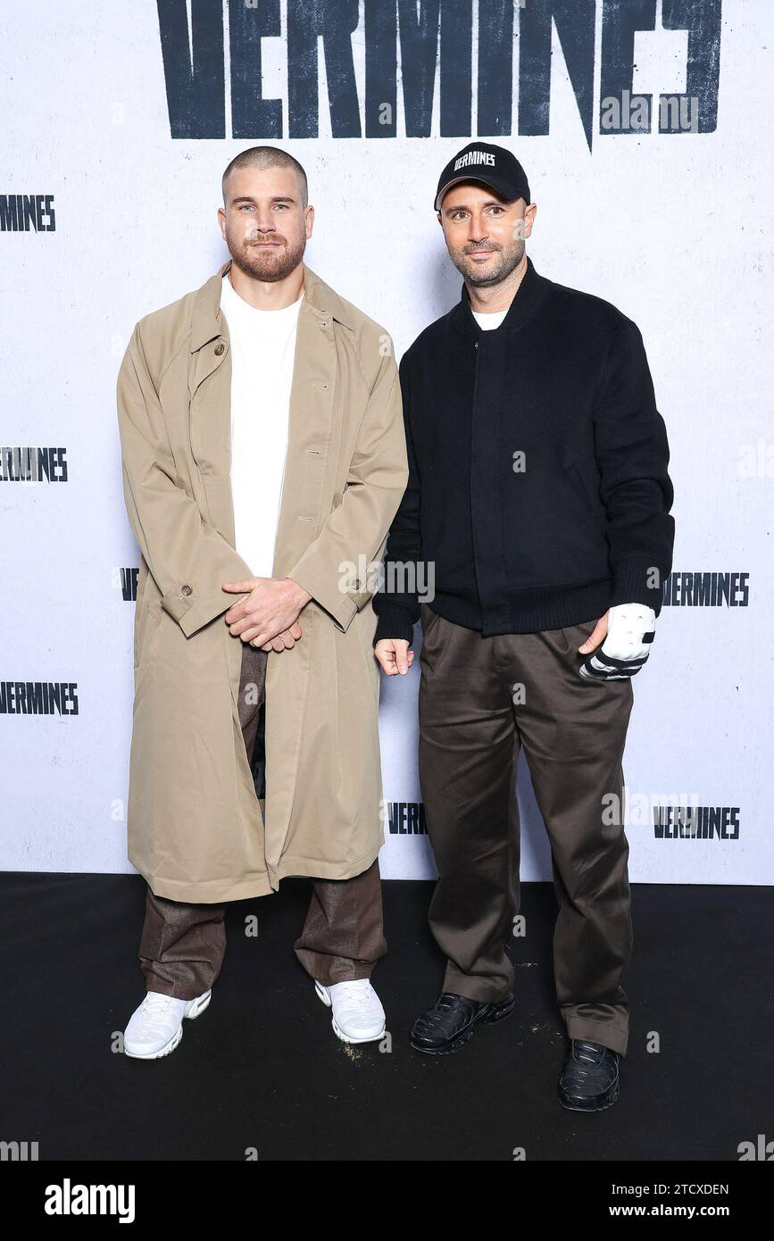 Paris, France. 14th Dec, 2023. Sebastien Vanicek and Harry Tordjman ...