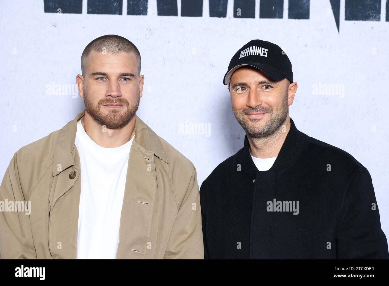 Paris, France. 14th Dec, 2023. Sebastien Vanicek and Harry Tordjman ...