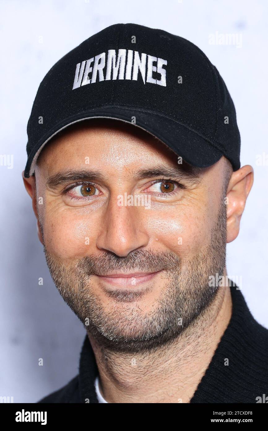 Paris, France. 14th Dec, 2023. Harry Tordjman attends 'Vermines' Paris ...