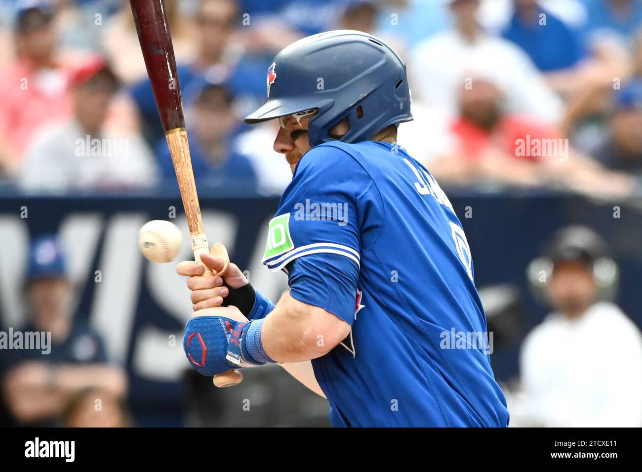 Toronto, Canada. 13th Aug, 2023. Toronto Blue Jays catcher Danny Jansen ...