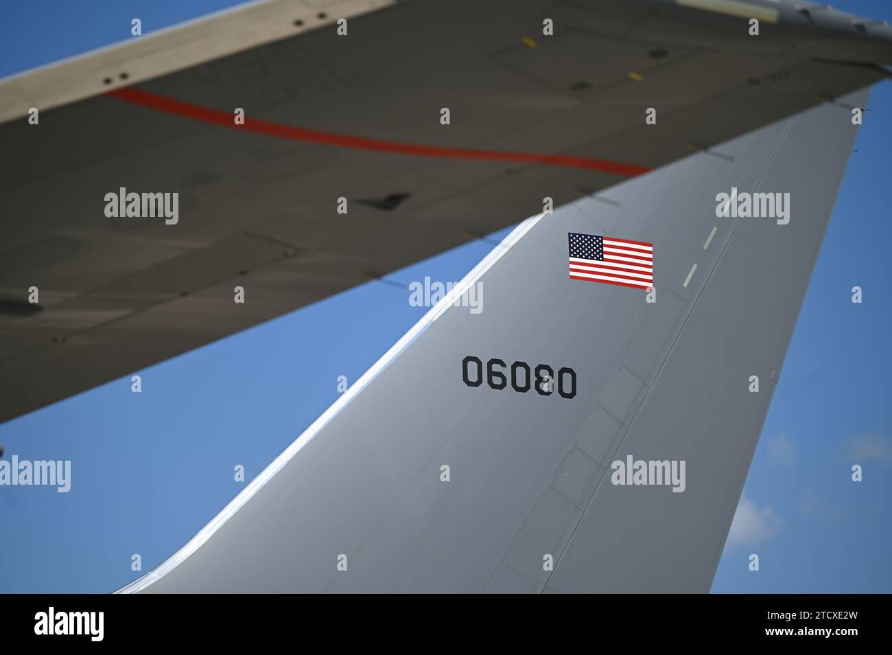 A KC-46A Pegasus makes its first landing at Joint Base McGuire-Dix ...