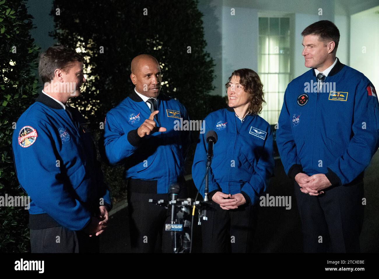 Washington, United States Of America. 14th Dec, 2023. Artemis II crew ...