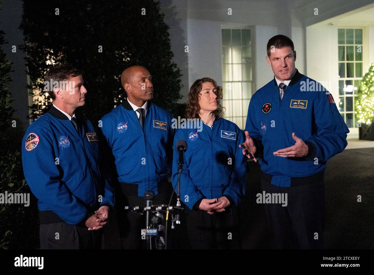 Washington, United States Of America. 14th Dec, 2023. Artemis II crew ...