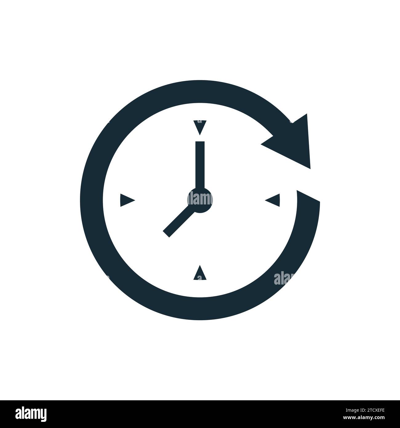 Timekeeper clock Stock Vector Images - Alamy