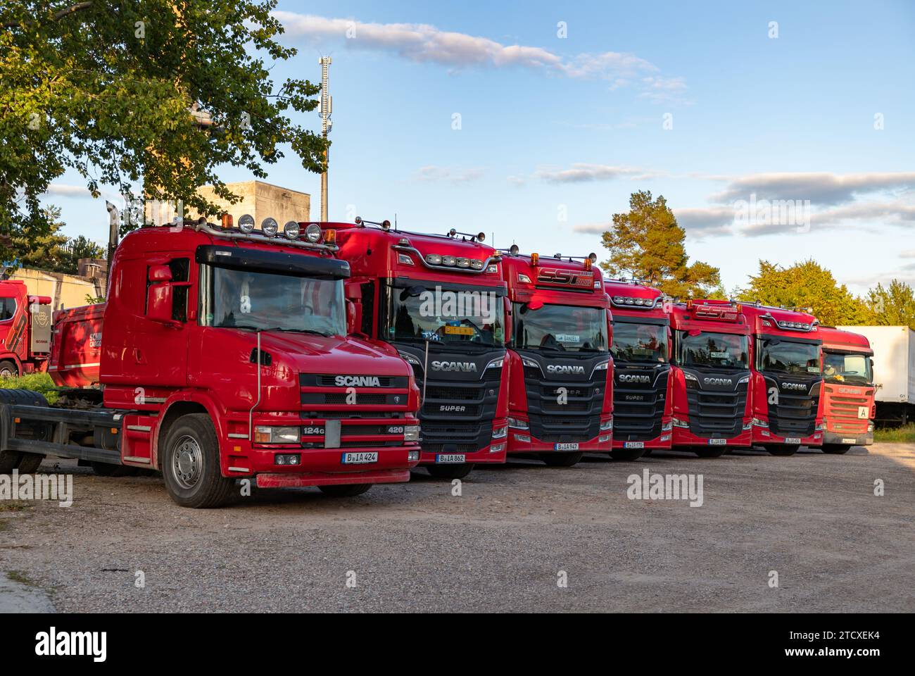 Scania trucks hi-res stock photography and images - Alamy