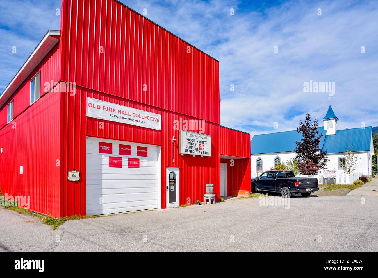 Canada old fire hall hi-res stock photography and images - Alamy