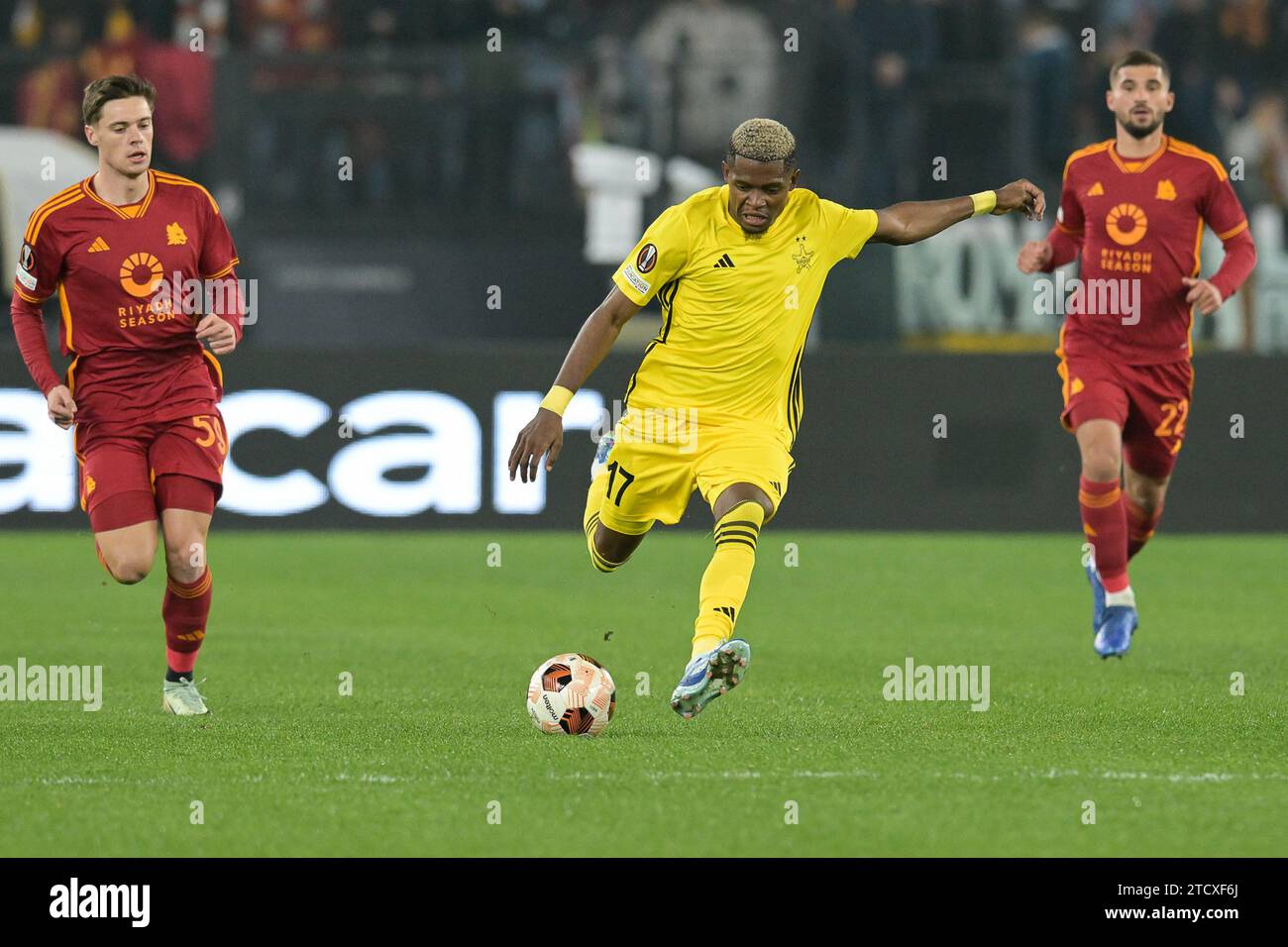 14th December 2023, Stadio Olimpico, Roma, Italy; Uefa Europa League ...