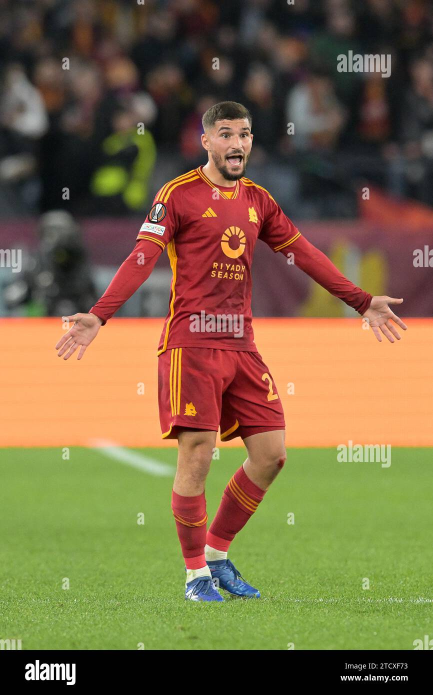 14th December 2023, Stadio Olimpico, Roma, Italy; Uefa Europa League ...