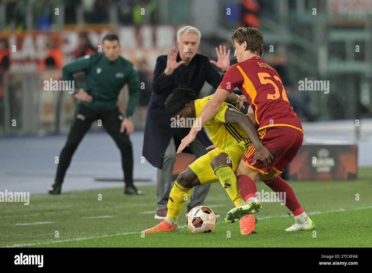 14th December 2023, Stadio Olimpico, Roma, Italy; Uefa Europa League ...