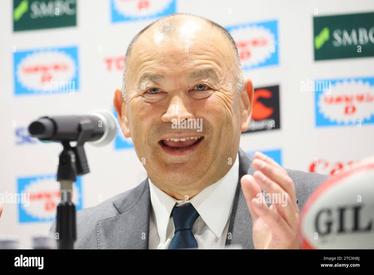 Tokyo, Japan. 14th Dec, 2023. Eddie Jones (JPN) Rugby : Japan national ...
