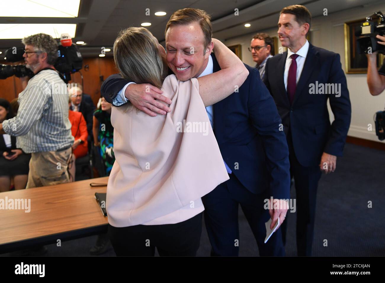 Brisbane, Australia. 15th Dec, 2023. Incoming Queensland Premier Steven ...
