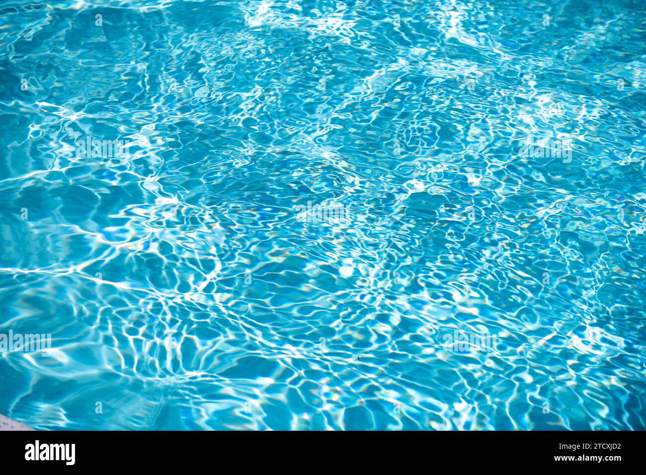 Water background, ripple waves. Blue swiming pool pattern. Sea surface ...