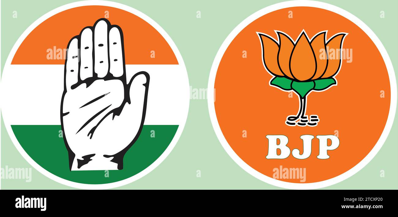 Indian national congress party Stock Vector Images - Alamy