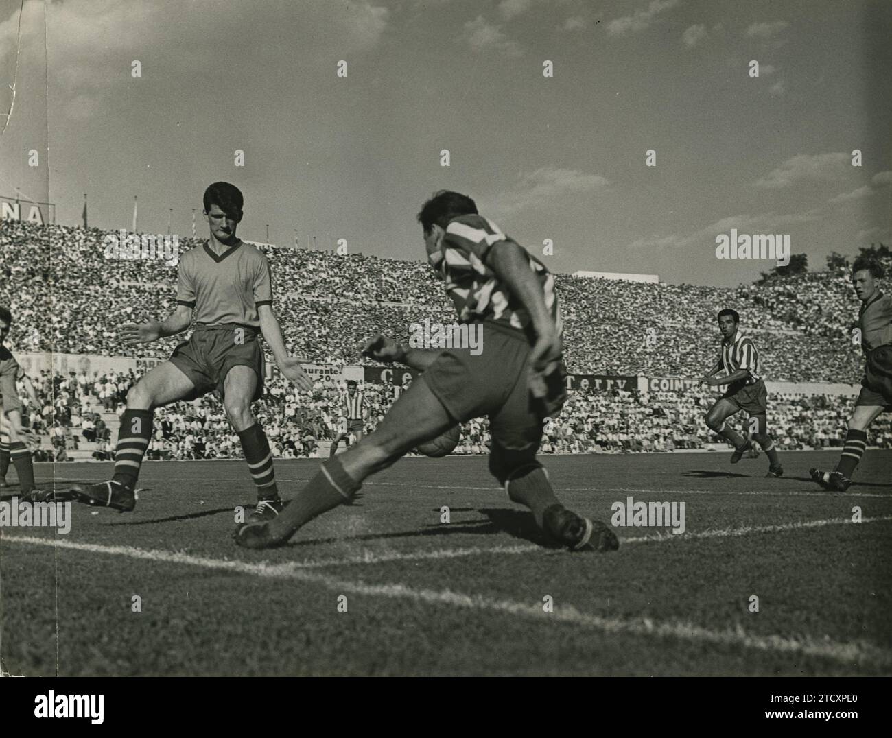 Madrid. 09/17/1958. European Cup 1958-1959. Metropolitan Stadium ...