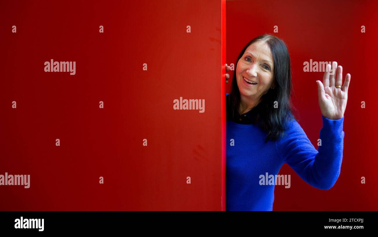 Madrid, January 20, 2014. Interview with Jane Hawking who presents her ...