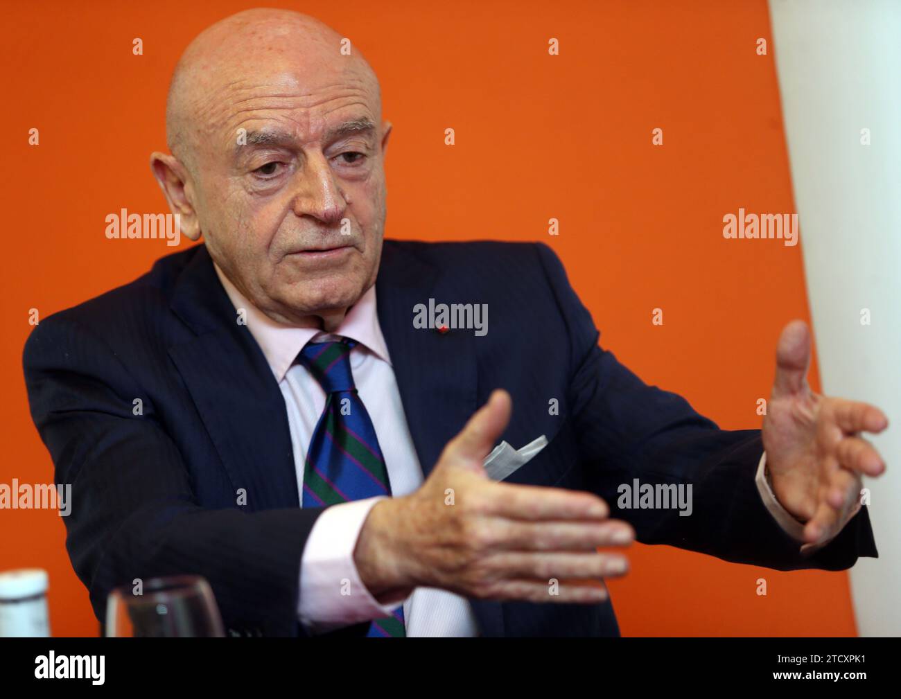 Madrid, 12/16/2014. Interview with businessman Abel Matutes. Photo ...