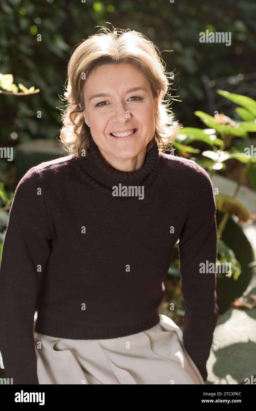 Interview with Isabel Garcia Tejerina Madrid 05/12/2014 photo Matias ...